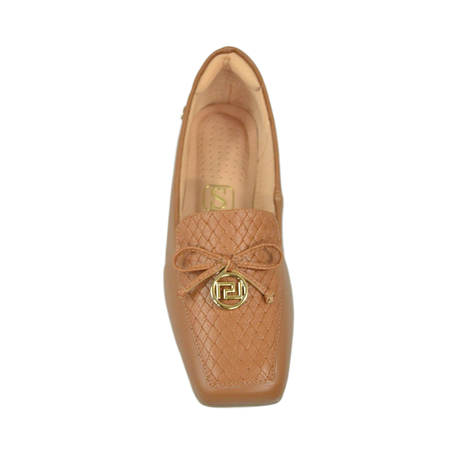 Sapato Santinelli Mocassim Caramelo Feminina 1526-042