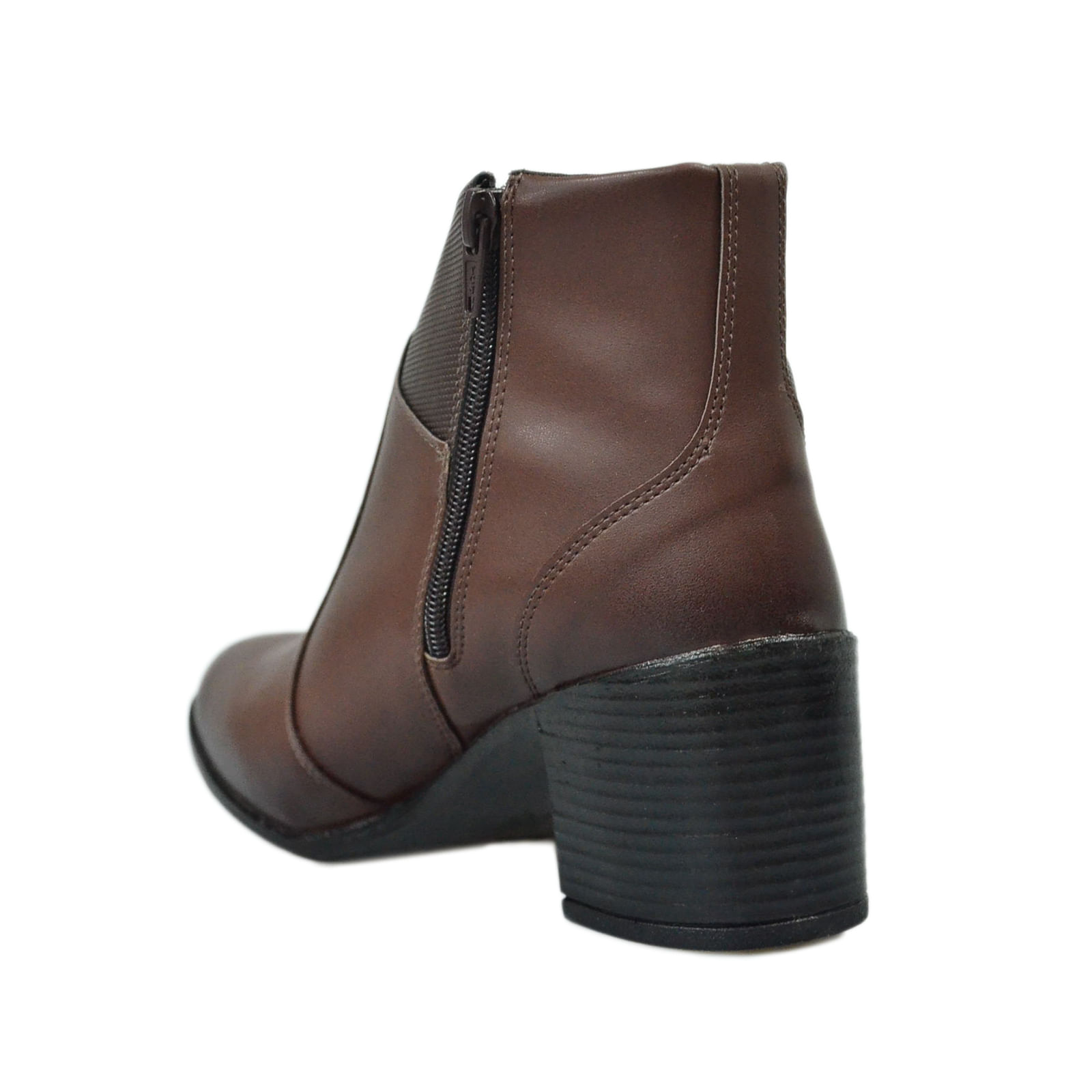 Bota Lady Choice Cano Curto Marrom Feminino 8002